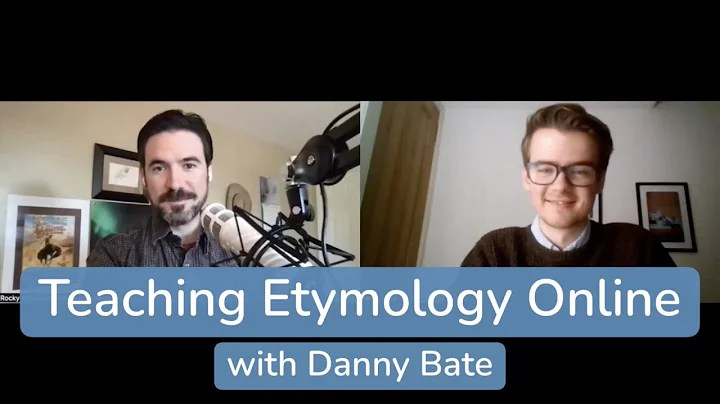 Behind the Scenes of Etymology with YouTube’s Jackson Crawford – Danny ...
